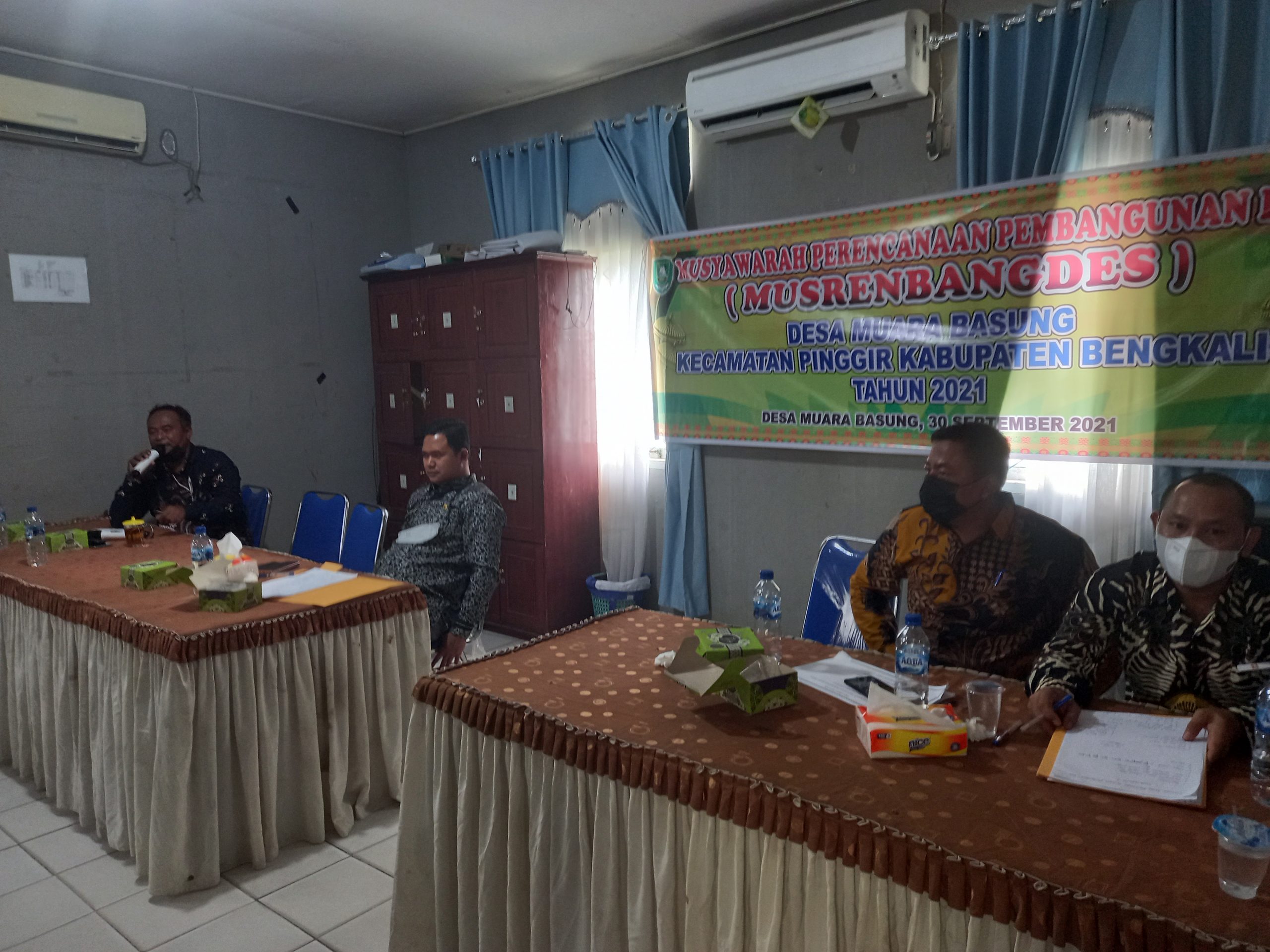 Musrenbang Desa Muara Basung dan Tengganau Aman dan Mengikuti Prokes ...