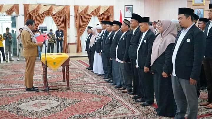 Wabup H. Sulaiman Lantik Pengurus LDI Rohil Periode 2022-2027 - Tribunriau
